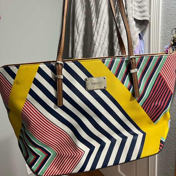 Nine West | Bags | Multicolor Nine West Tote Bag | Poshmark